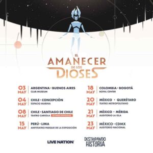 Destripando la Historia – El Amanecer de los Dioses en Lima 2025 – Tu Entrada