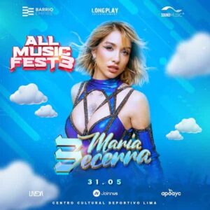 María Becerra en Lima 2025 - Tu Entrada