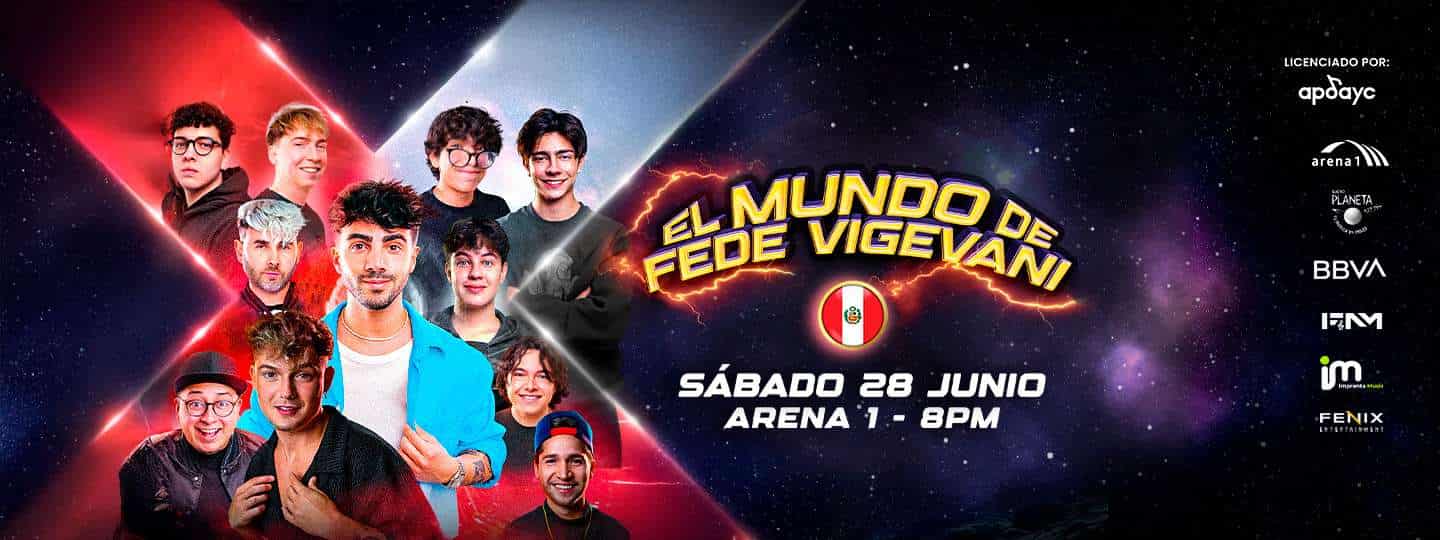 Fede Vigevani en Lima 2025 – Tu Entrada Fede Vigevani en Lima 2025 – Tu Entrada