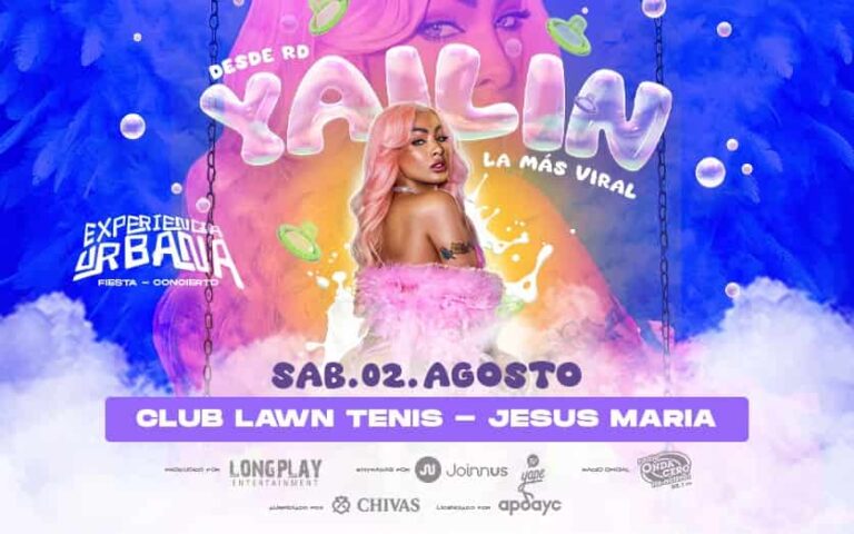 Yailin en Lima 2025 – Tu Entrada