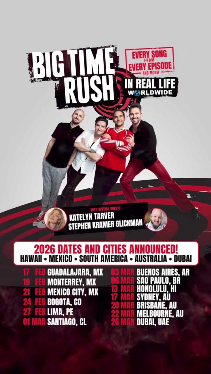 Big Time Rush en Lima 2026 - Tu Entrada