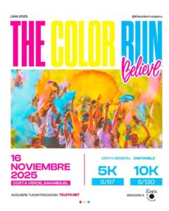 The Color Run 2025 en Lima - Tu Entrada