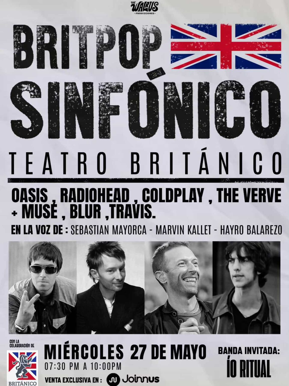 Britpop Sinfónico llega por primera vez al Perú: una experiencia única ...